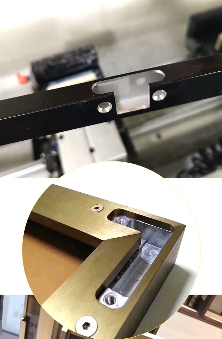 Aluminium Profile CNC Drilling Milling Machine MTE-CNC-1200MINI ...