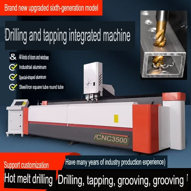 CNC Hot Melt Drilling And Tapping Machine MTE-CNC-3500MINI - Aluminium ...